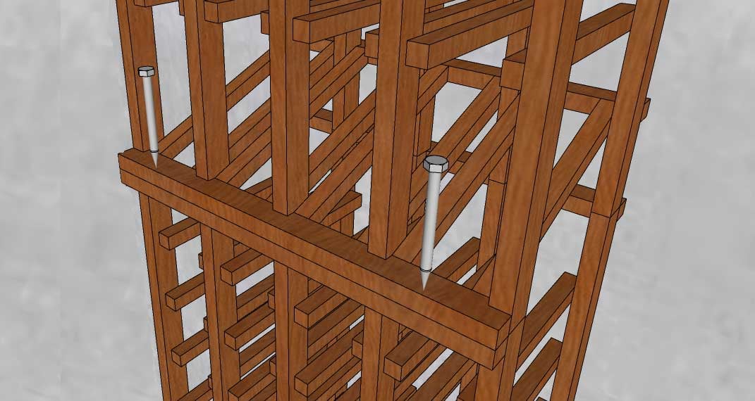 Prestige Series 6.5ft Wine Rack Kit Assembly Instructions